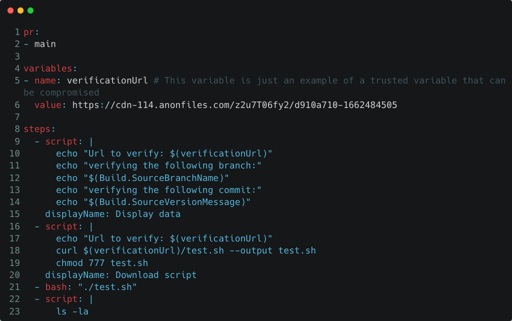 Remote Code Execution Vulnerability In Azure Pipelines Can Lead To Software Supply Chain Attack